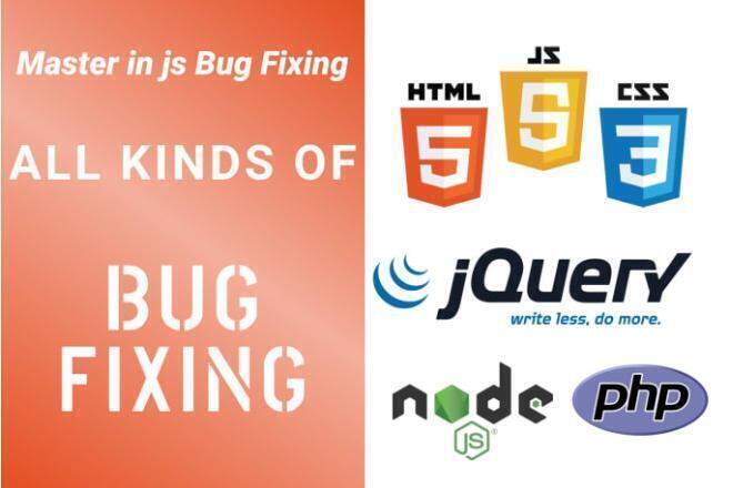 Fix Bugs Errors Related To Html Css Javascript Bootstrap For 10