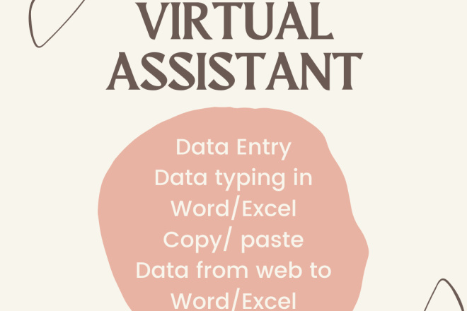 Virtual Assistant For MS Office Documents For 30 Freelancer Ish Ms Ish Kwork