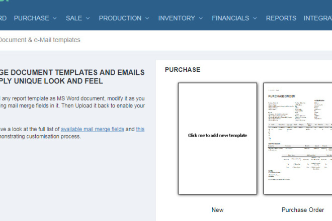 Customisation of DEAR Inventory Templates for $40, freelancer Abdul ...